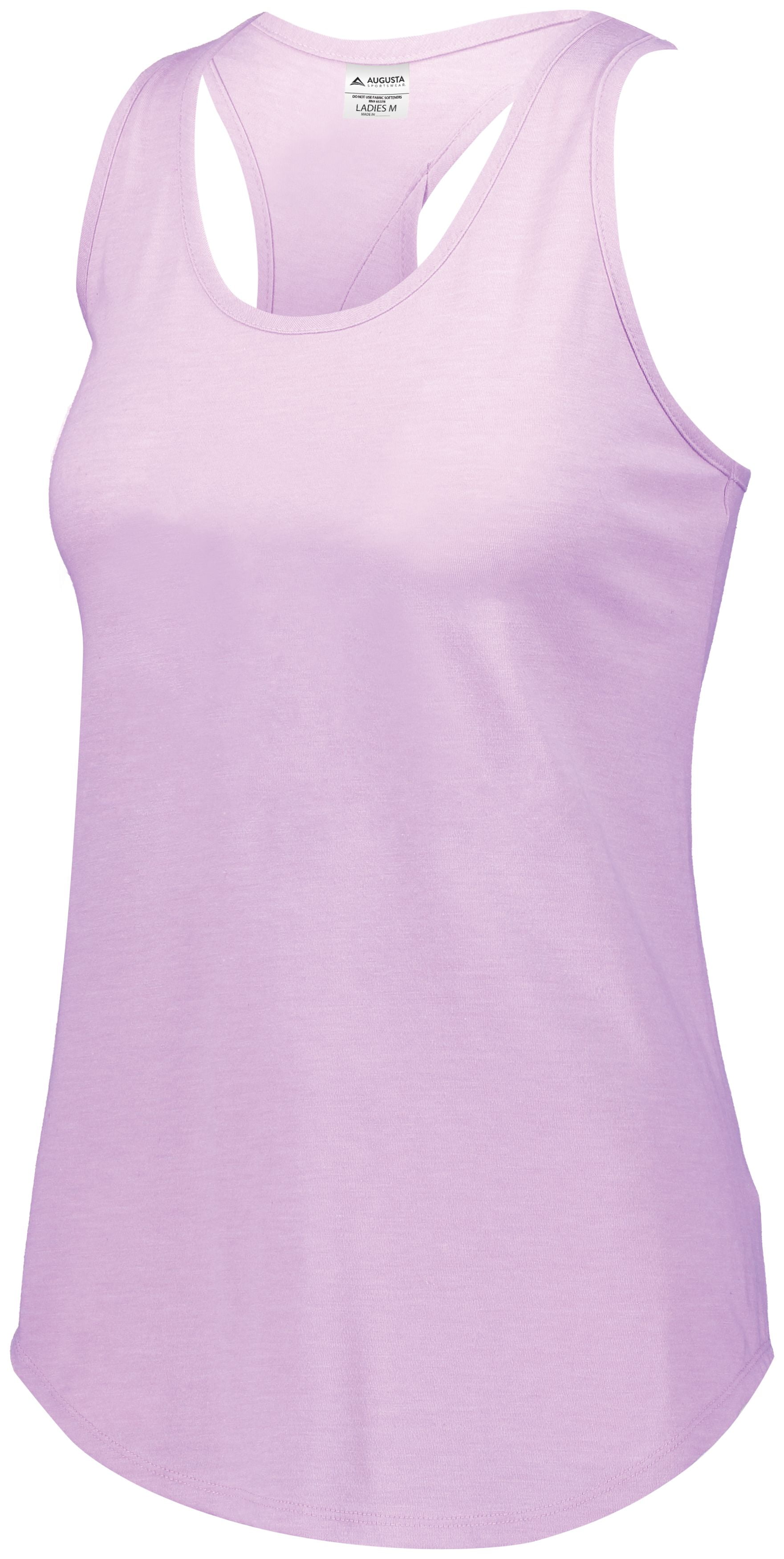 Augusta Ladies Lux Tri-Blend Tank 3078 Royal Heather L - Walmart ...