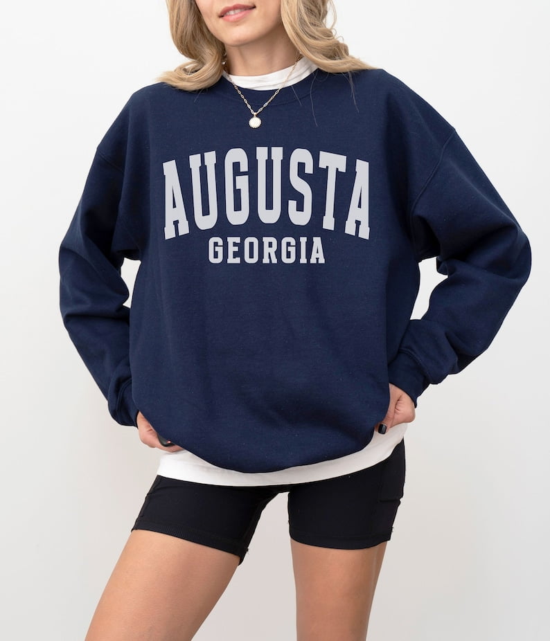 Augusta Sweatshirt, Augusta Georgia Sweatshirt, Trendy Varsity ...