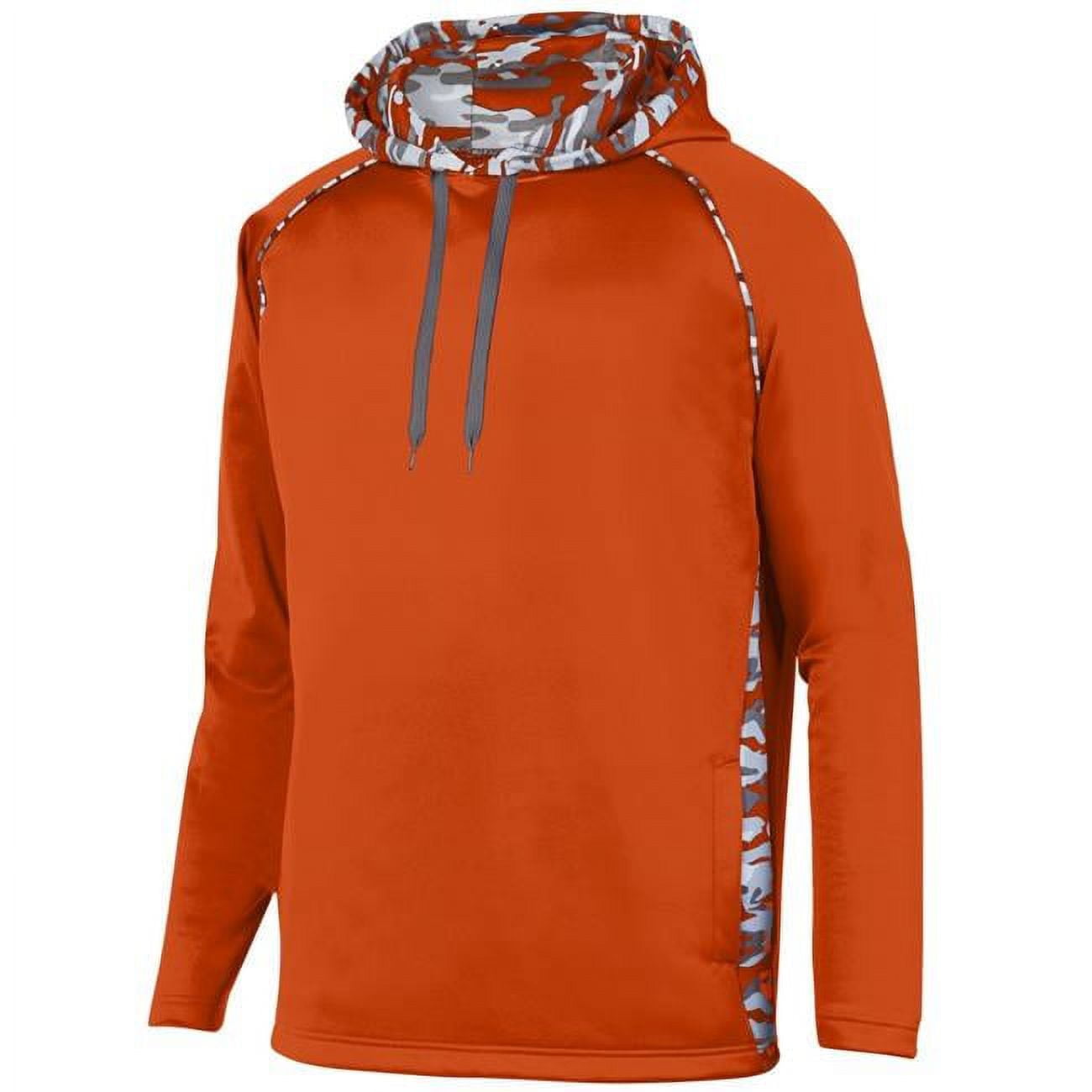 Augusta Wear Adult Cowl Neck Sweatshirt Male Orange/Orange Mod L - Walmart.com