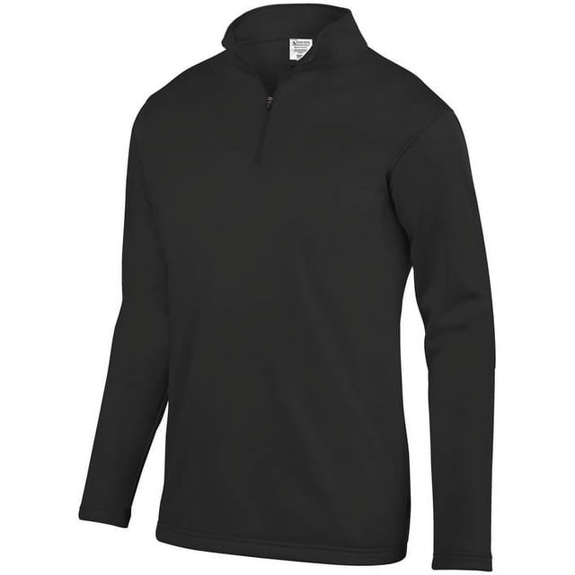 Augusta Wicking Fleece Pullover 5507 Black Xl - Walmart.com