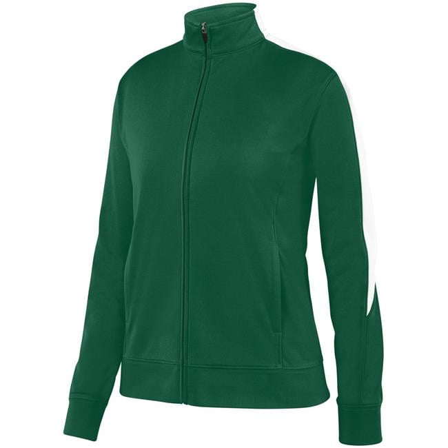 Augusta XL Ladies Medalist Jacket 2.0 Dark Green/White 4397 - Walmart.com