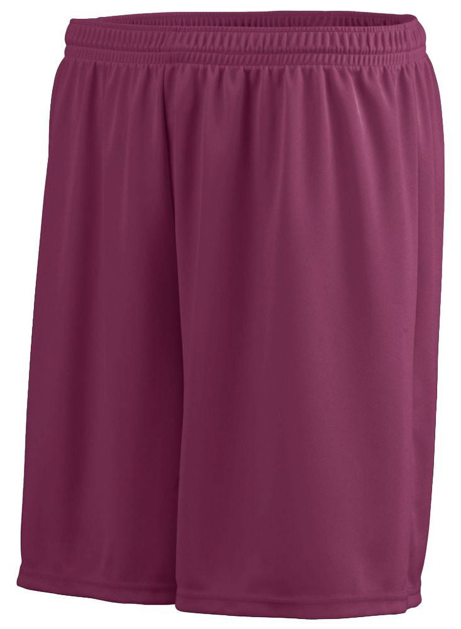 Augusta XL Octane Shorts Maroon 1425 - Walmart.com