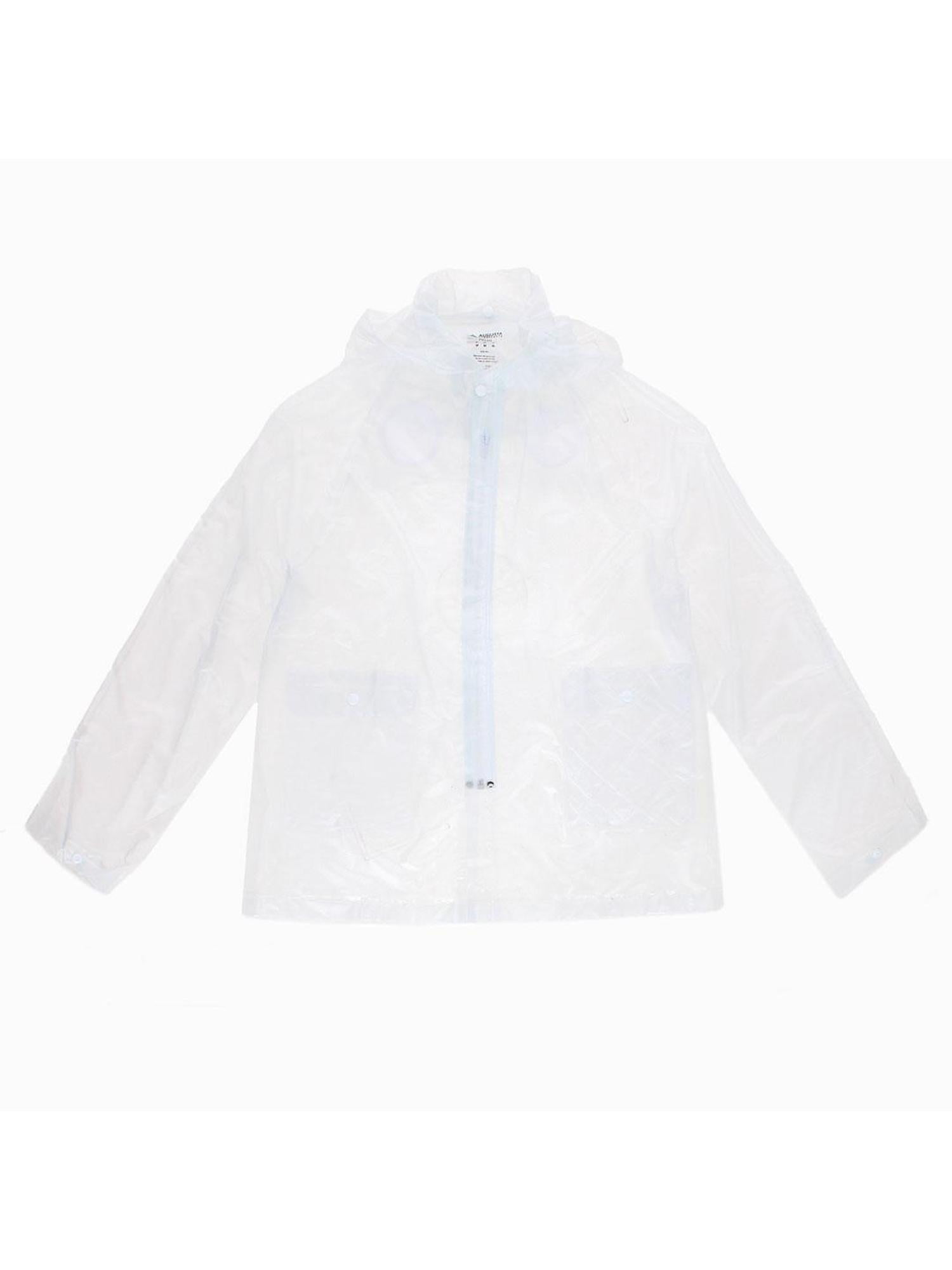 Augusta Youth Clear PVC Reusable Waterproof Rain Jacket - Walmart.com