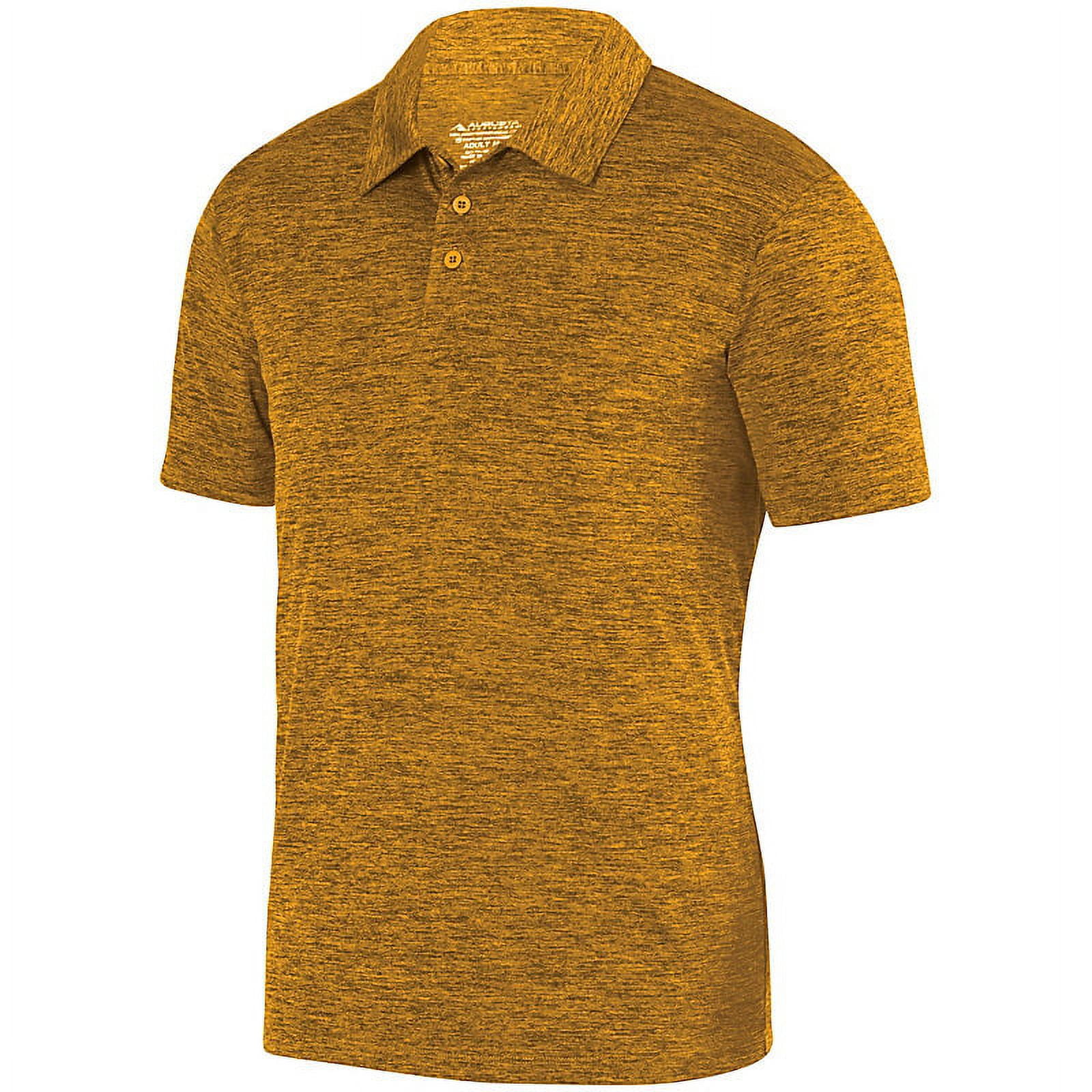 Augusta sportswear Men's Intensify Black Heather Polo - 5408 - Walmart.com