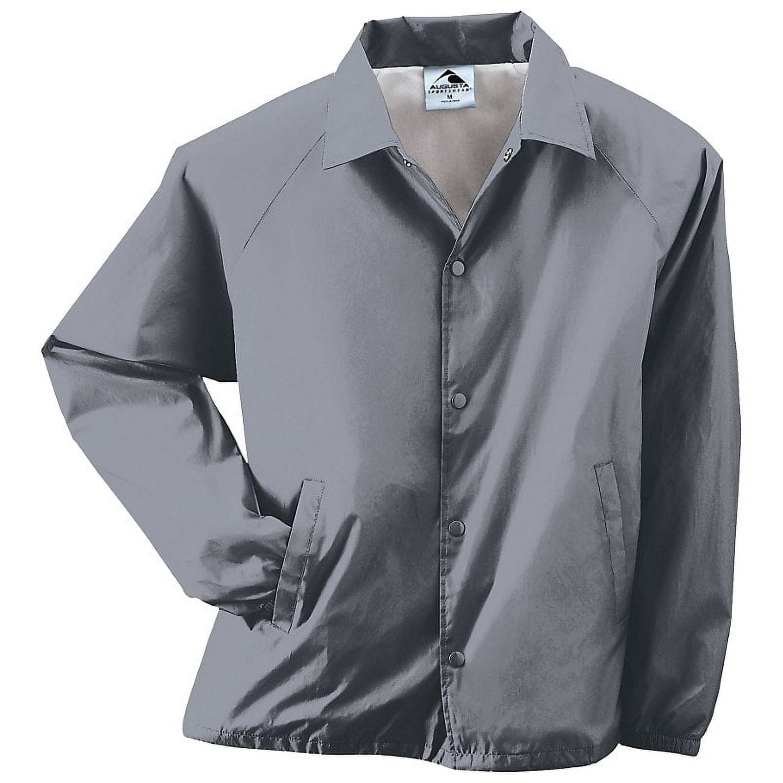 Augusta sportswear Men's Nylon Coach'S Jacket/Lined - 3100 - Walmart.com