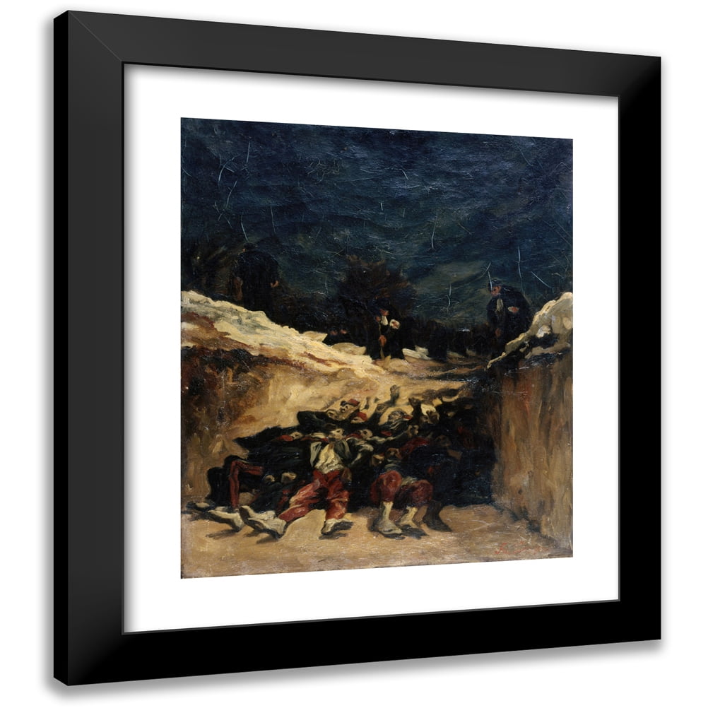 Auguste Andre Lançon 20x23 Black Modern Framed Museum Art Print Titled ...