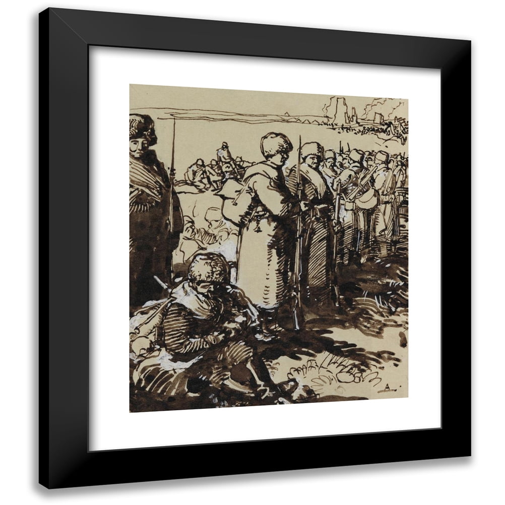 Auguste Louis Lepère 12x14 Black Modern Framed Museum Art Print Titled ...