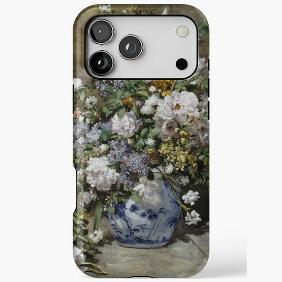 Auguste Renoir Spring Bouquet Art iPhone Case 17 through 11 Pro Max ...