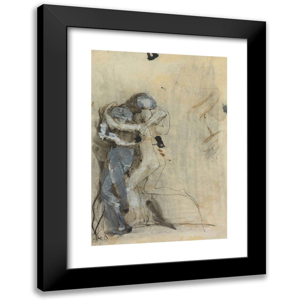 Auguste Rodin 17x24 Black Modern Framed Museum Art Print Titled - The ...
