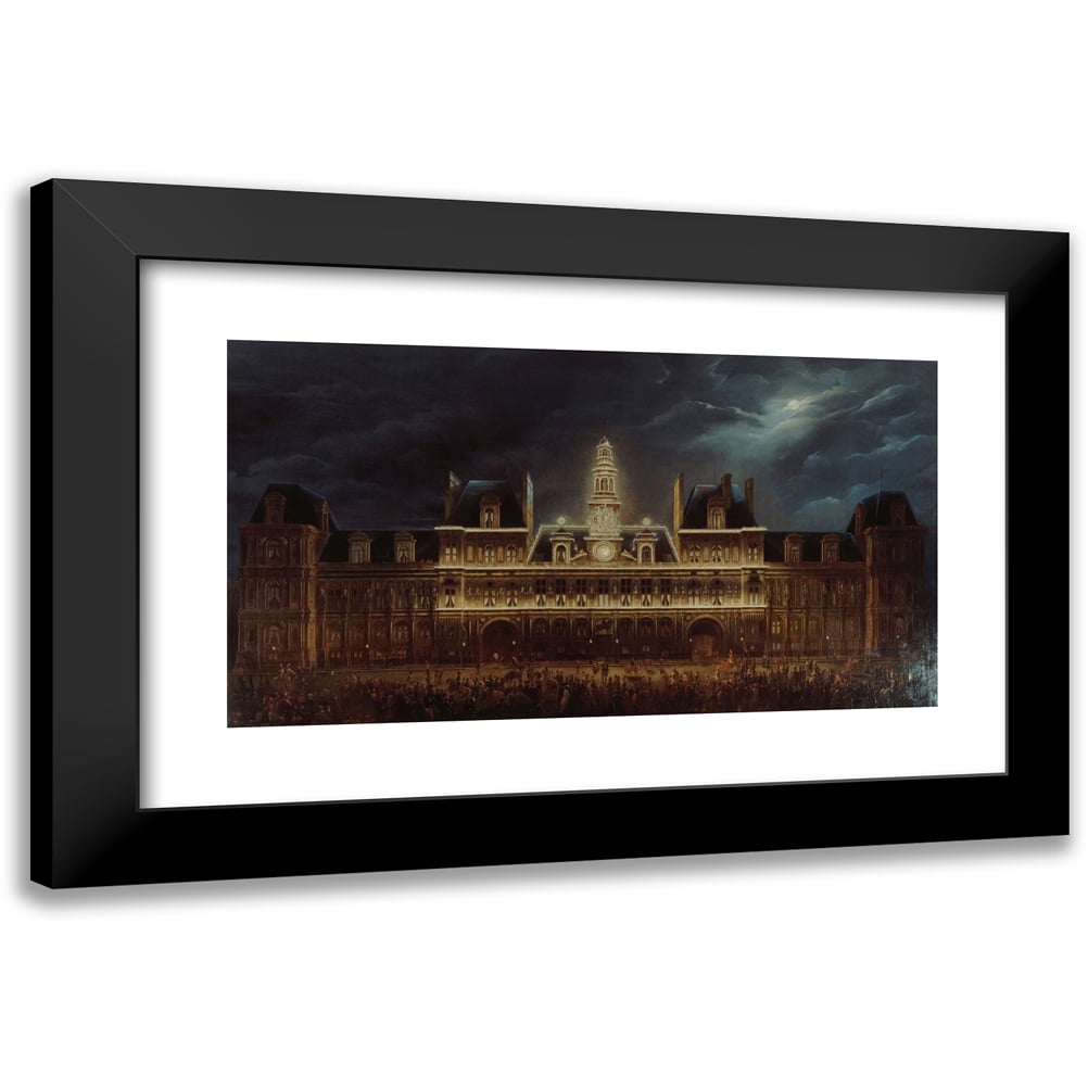 Auguste Roux 24x15 Black Modern Framed Museum Art Print Titled ...