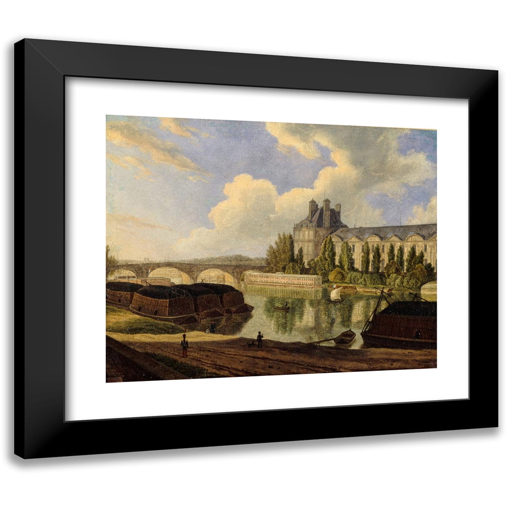 Auguste Wynantz 14x12 Black Modern Framed Museum Art Print Titled - The ...