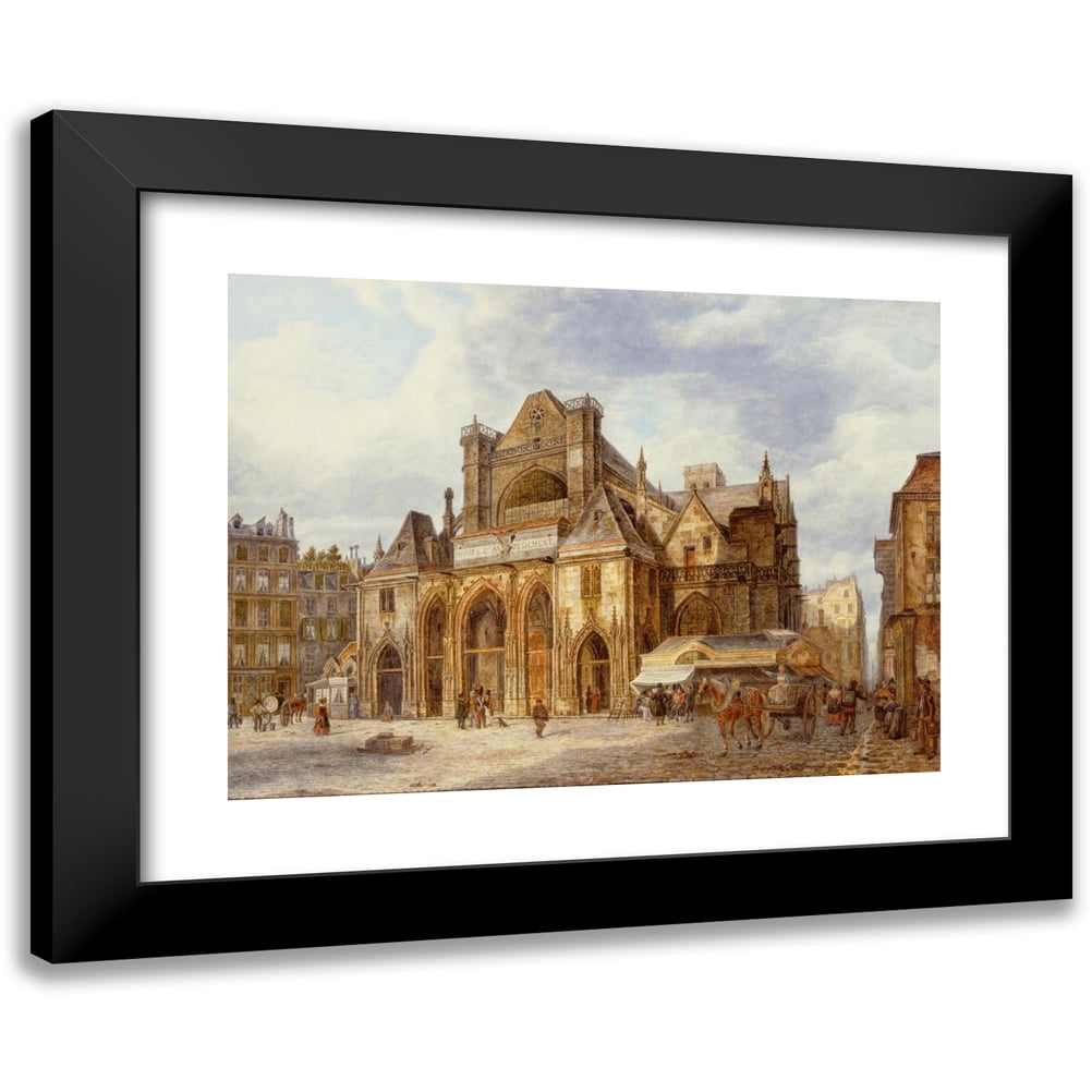 Auguste Wynantz 18x14 Black Modern Framed Museum Art Print Titled - The ...