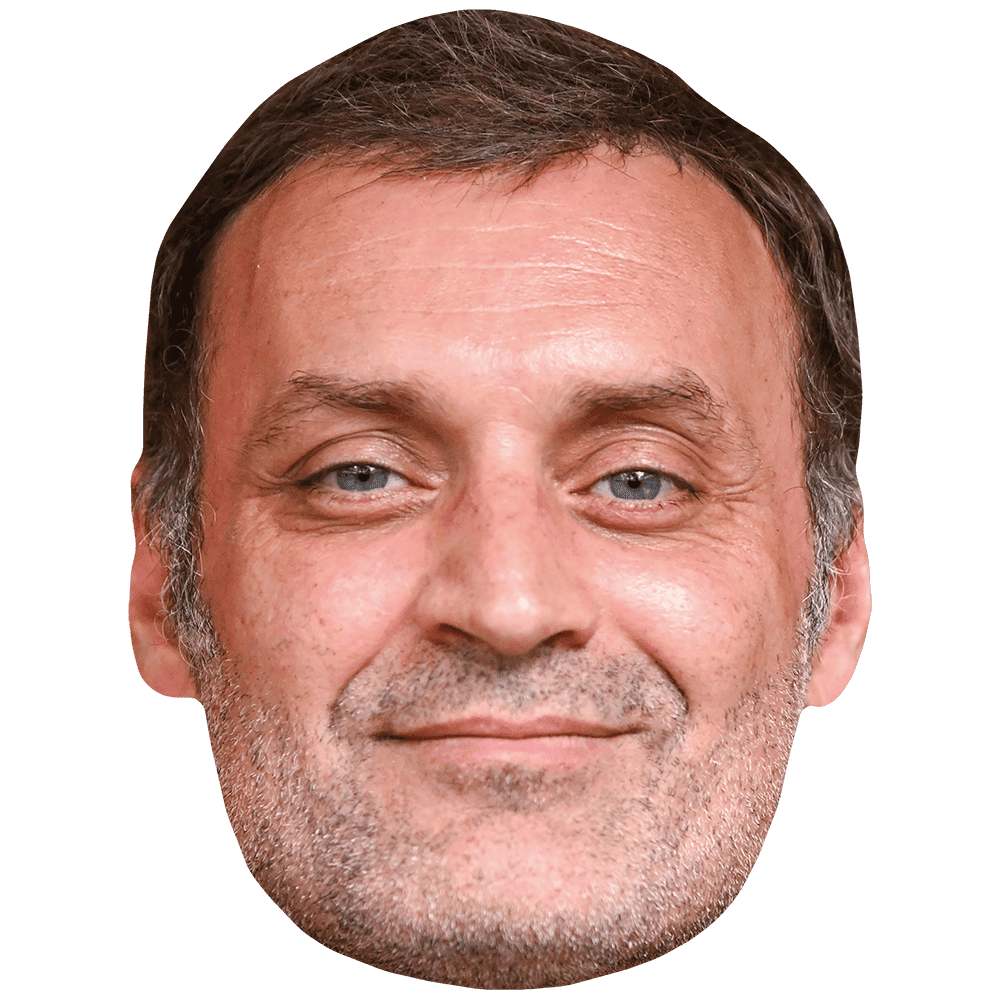 Augustin Trapenard (Stubble) Big Head. Larger than life mask. - Walmart.com