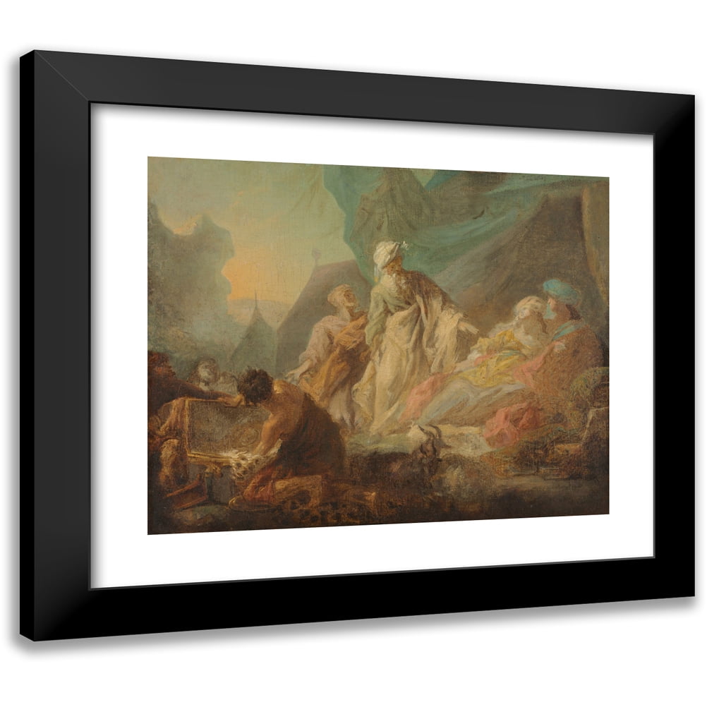 Augustin de Saint-Aubin 24x20 Black Modern Framed Museum Art Print ...