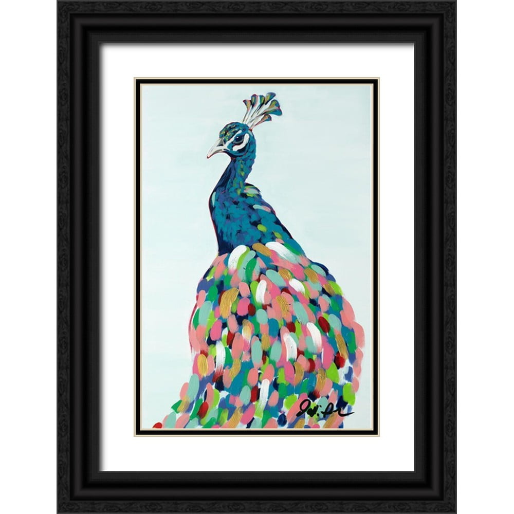 Augustine, Jodi 11x14 Black Ornate Wood Framed with Double Matting ...