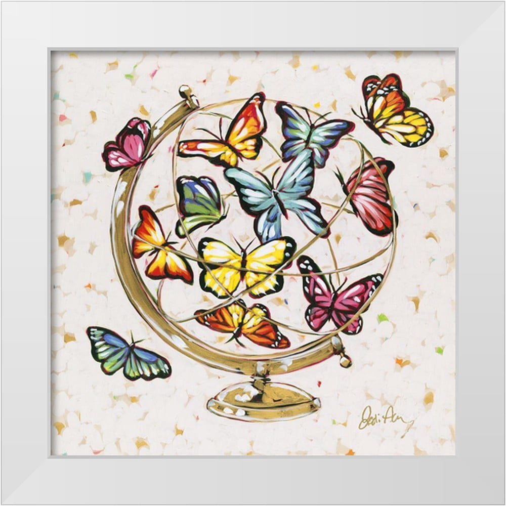 Augustine, Jodi 15x15 White Modern Wood Framed Museum Art Print Titled ...