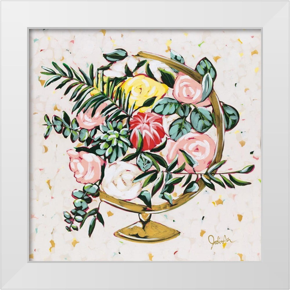 Augustine, Jodi 26x26 White Modern Wood Framed Museum Art Print Titled ...