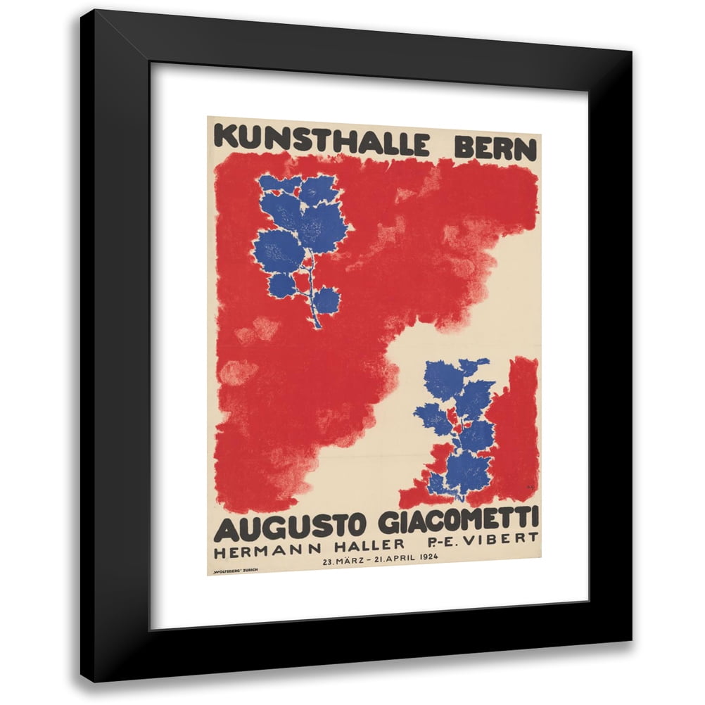 Augusto Giacometti 11x14 Black Modern Framed Museum Art Print Titled ...