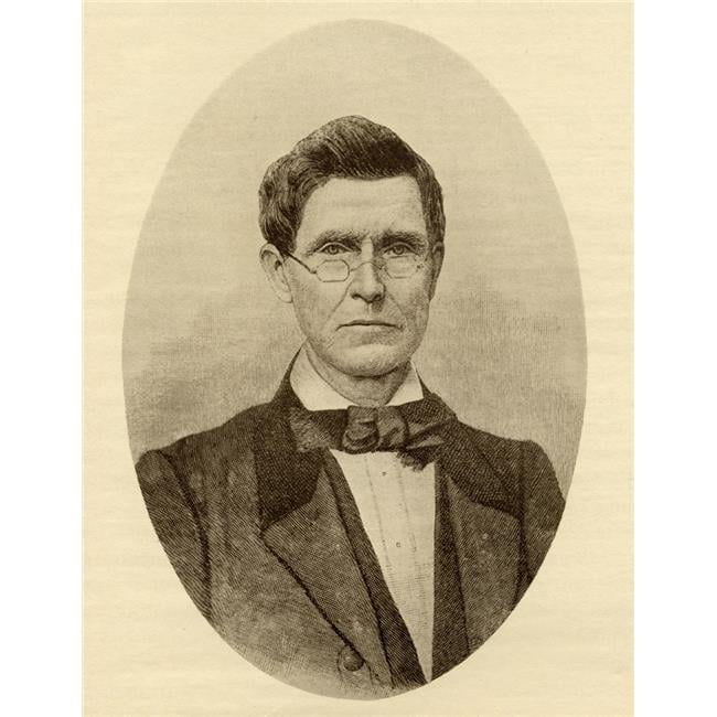 Augustus Baldwin Longstreet - 1790-1870 American Writer From The Book ...