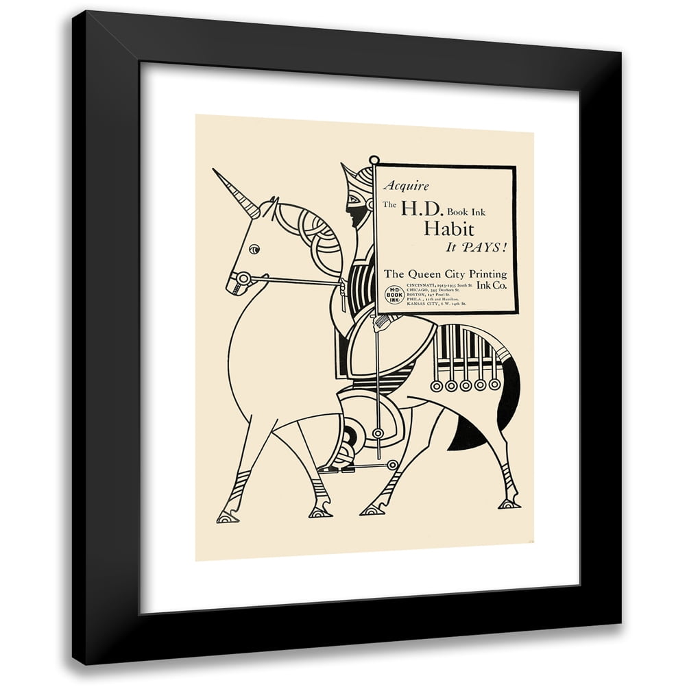 Augustus Jansson 11x14 Black Modern Framed Museum Art Print Titled ...