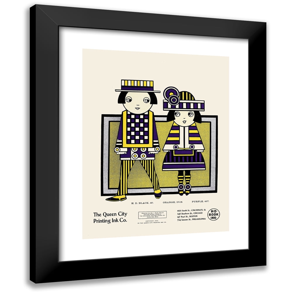 Augustus Jansson 12x14 Black Modern Framed Museum Art Print Titled ...