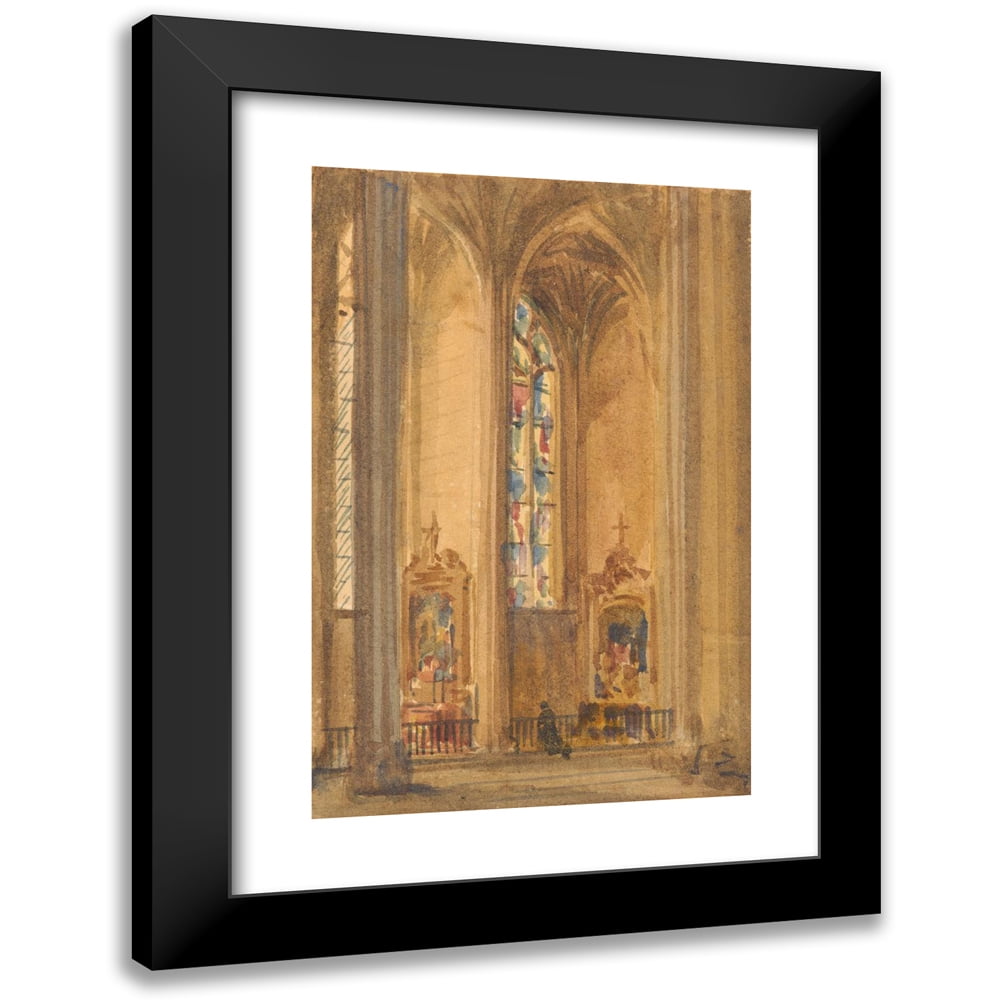 Augustus Pugin 11x14 Black Modern Framed Museum Art Print Titled ...