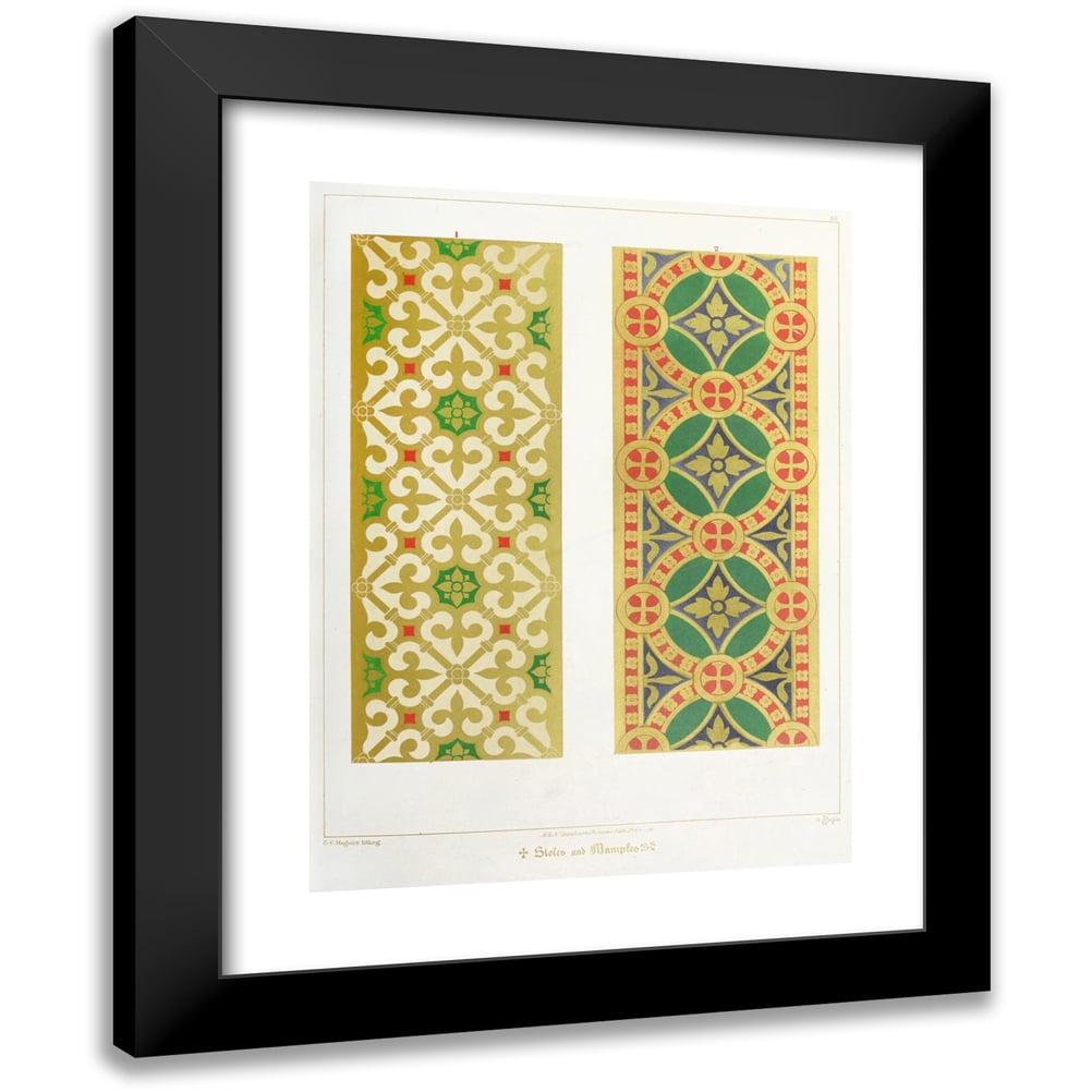 Augustus Pugin 11x14 Black Modern Framed Museum Art Print Titled ...