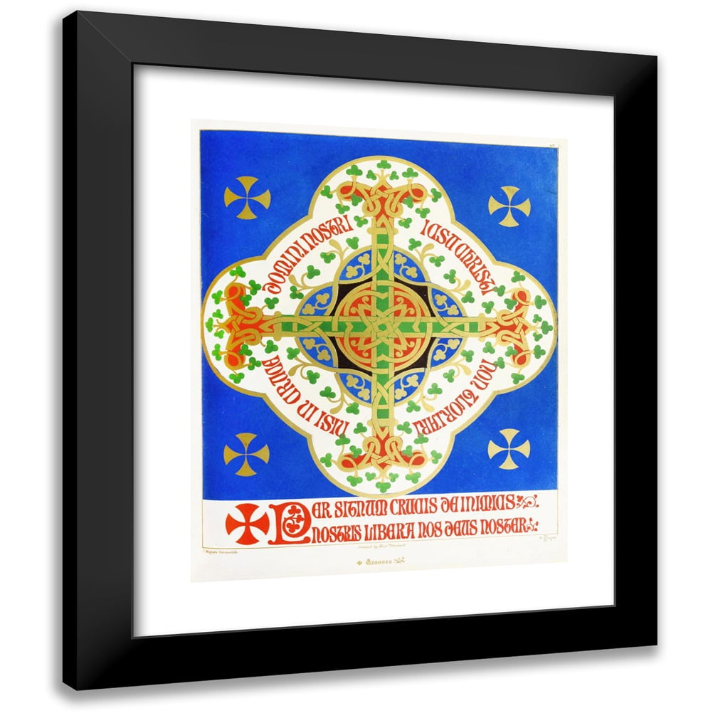 Augustus Pugin 15x18 Black Modern Framed Museum Art Print Titled - A ...