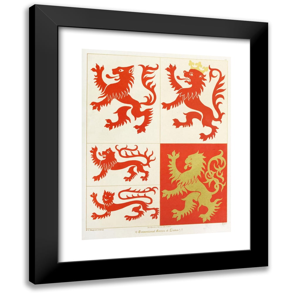 Augustus Pugin 19x24 Black Modern Framed Museum Art Print Titled ...