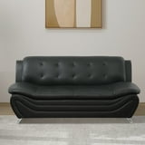 Aukfa 3 Piece Sofa Set - 76.5" Upholstered 3 Seat Sofa Couch for Living ...