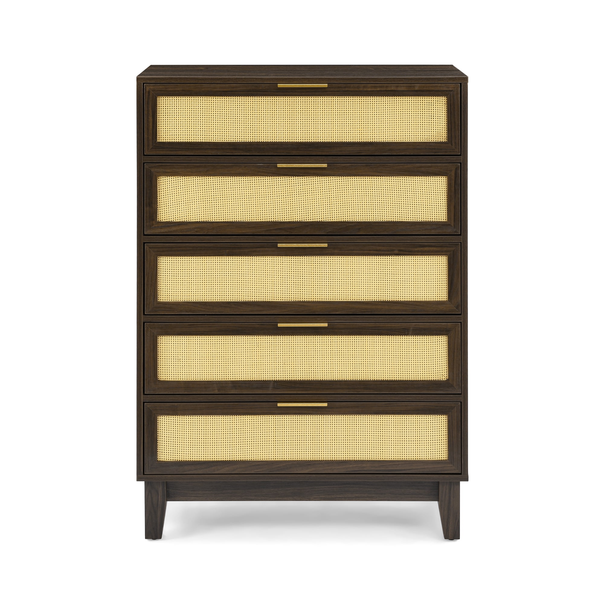Aukfa 6 Drawer Dresser for Bedroom, LED Storage Cabinet w/ Clothes ...