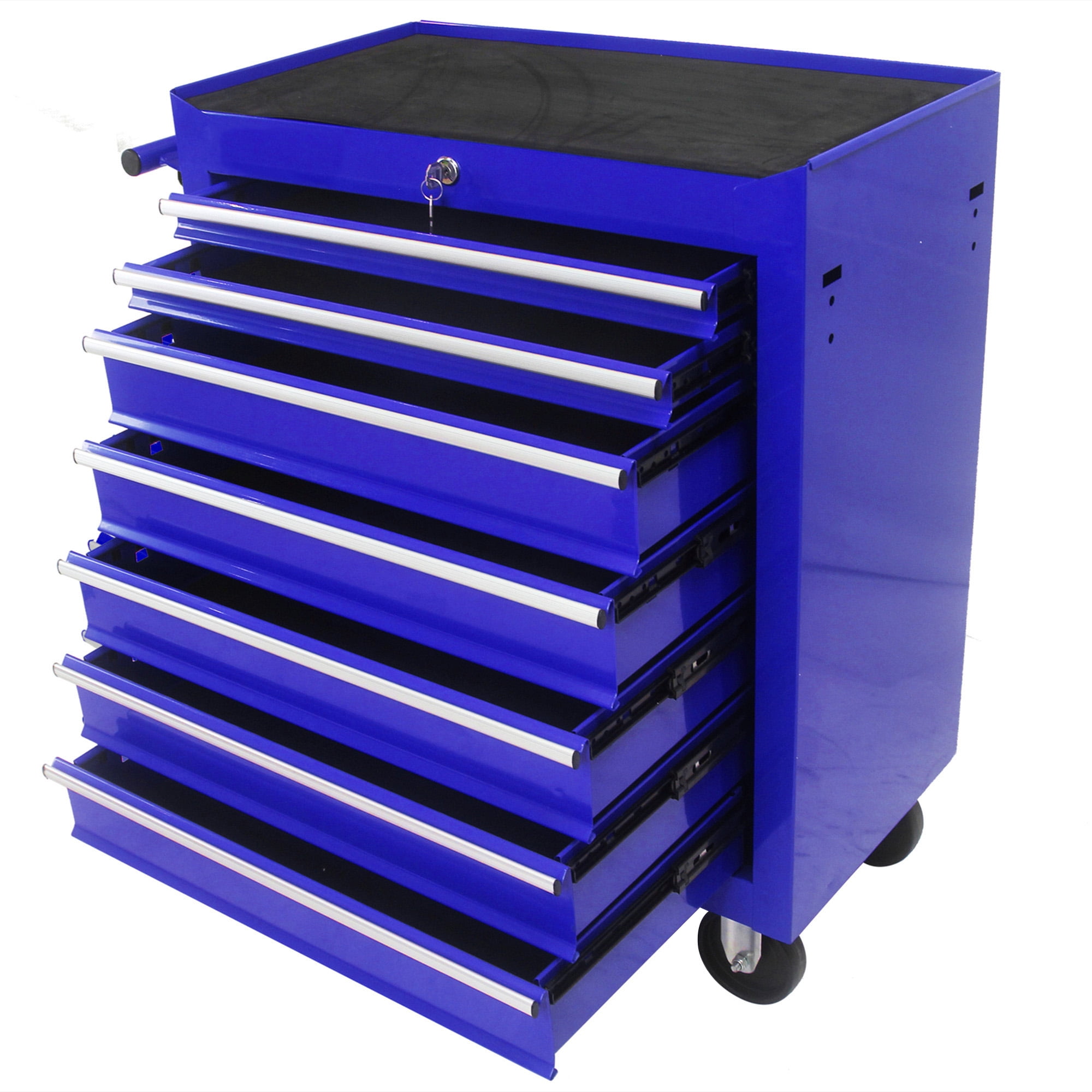 Aukfa 7-Drawer Rolling Tool Chest on Wheel, Portable Tool Storage ...