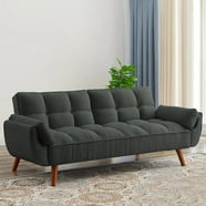 EDX Sofa Couch - Futon Sofa Bed, Full Size Futon, Sofa Sleeper, Modern ...