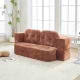 Aukfa 78.7" Twin Size Convertible Sofa Bed, 2-in-1 Folding Floor ...