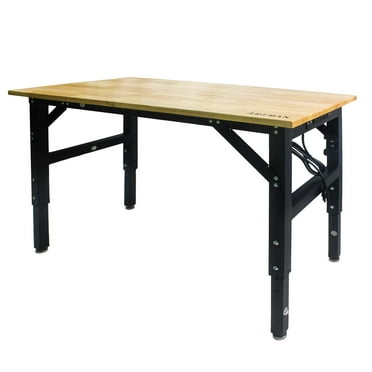 Frontier 48-Inch Heavy-Duty Workbench with Adjustable Height - Walmart.com