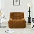 Aukfa Sofa Chair, Beanbag Pure Sponge Sofa, Sherpa Comfy Lounge Chair ...