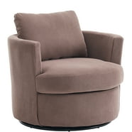 CHITA Modern Swivel Accent Barrel Chairs with Adjustable Backrest ...