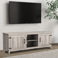 Evelyn&Zoe Tillman Rectangular TV Stand for TV's up to 75", White ...