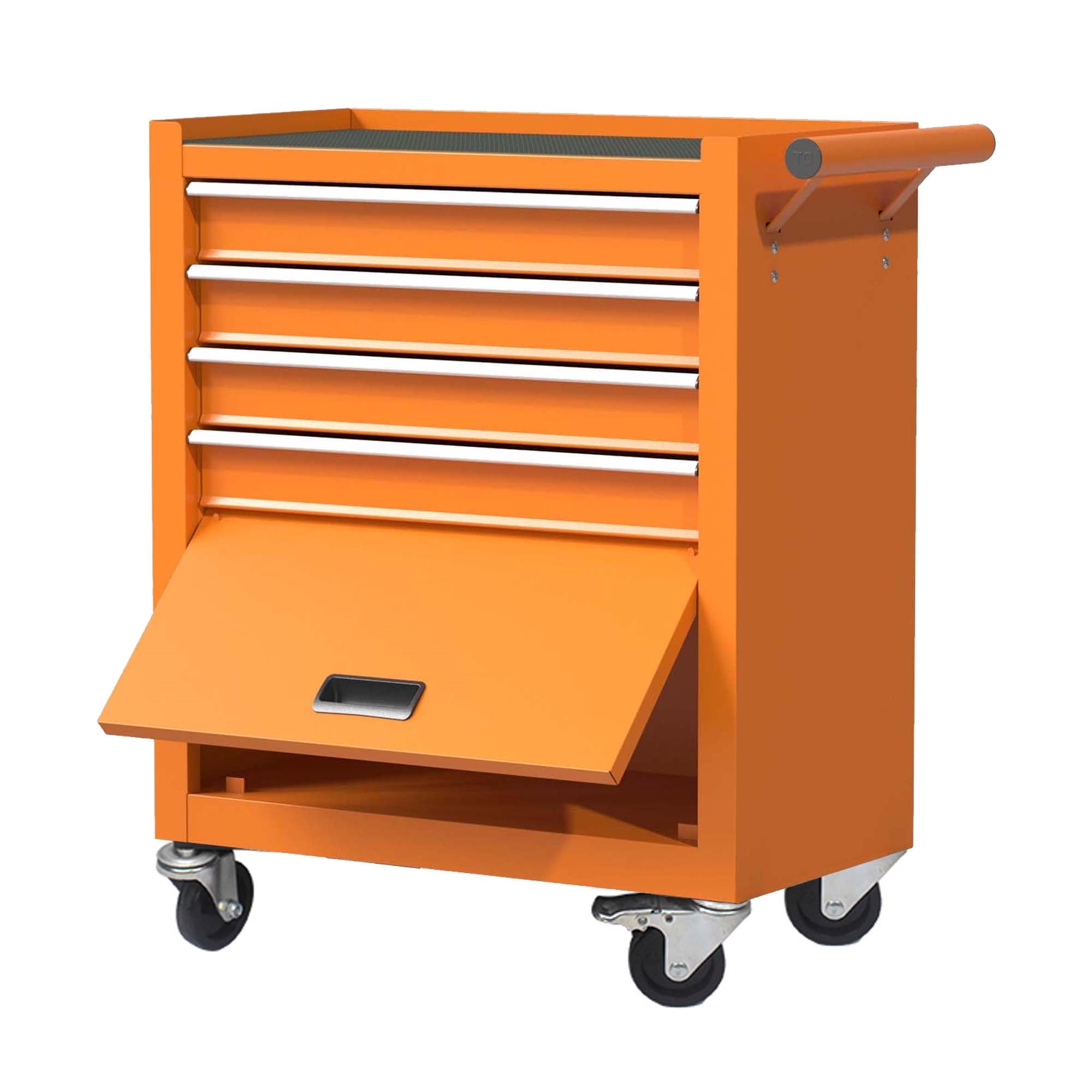 Aukfa Tool Box, 24.5 in Steel Rolling Tool Chest & Cabinet On Wheels ...