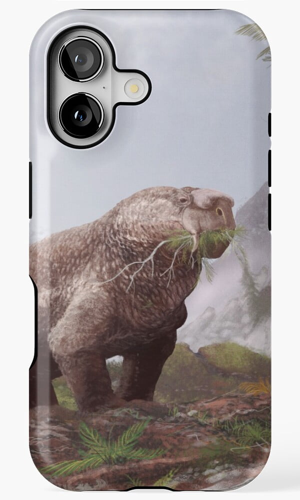 Aulacephalodon Prehistoric Animal Paleontology Art Phone Case for ...