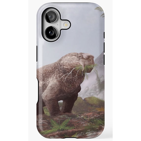 Aulacephalodon Prehistoric Animal Paleontology Art Phone Case for ...