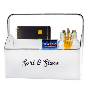 G.E.T. 4-931832 Black 5-Compartment 8 Tall Table Caddy" - Walmart.com