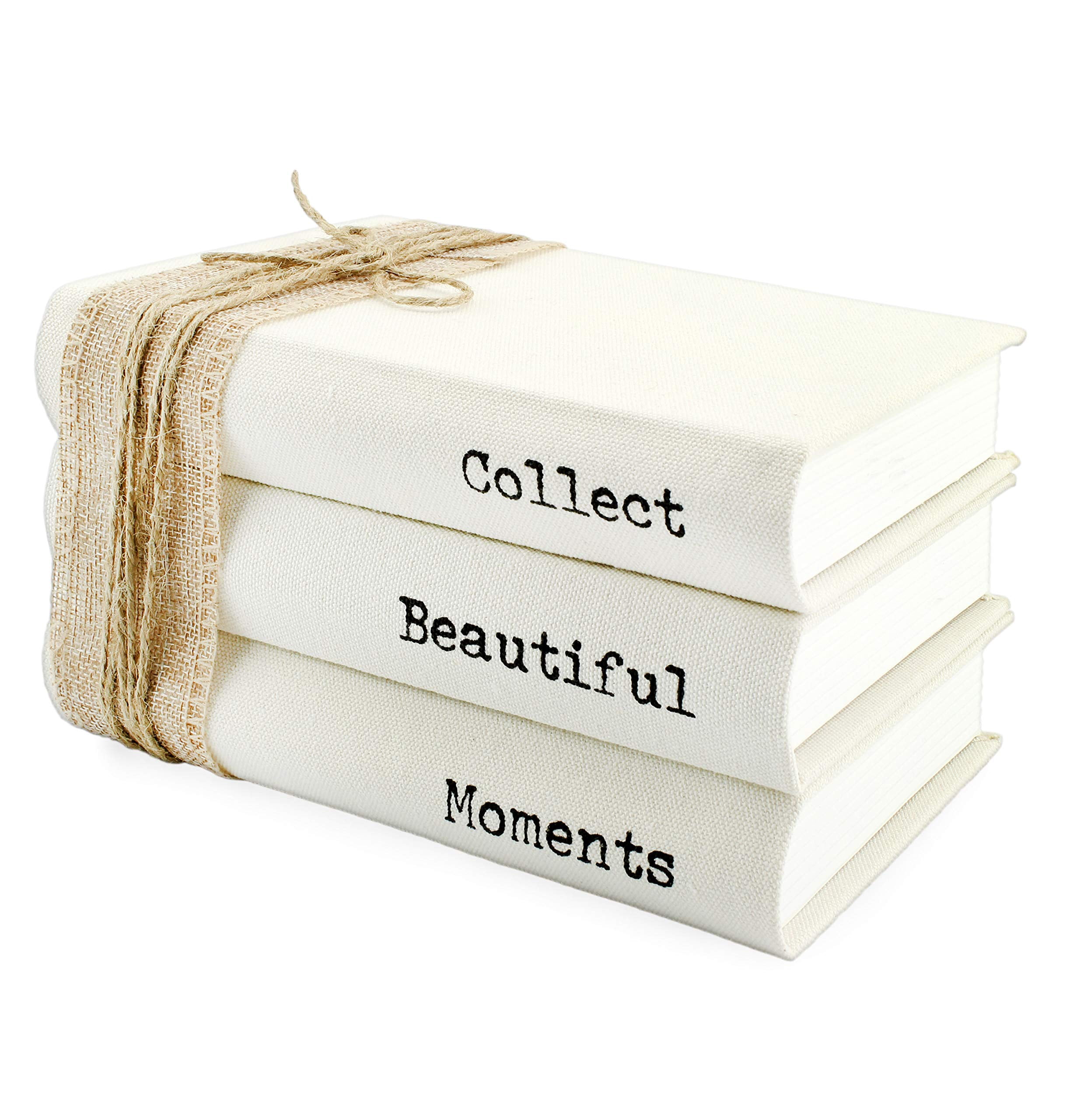 AuldHome Design Vintage Decoration: Creative Cardboard Faux Book Stack ...