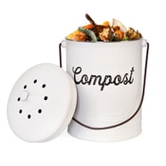 Perfnique Kitchen Compost Bin, 1.7 Gallon Countertop Compost Bin ...
