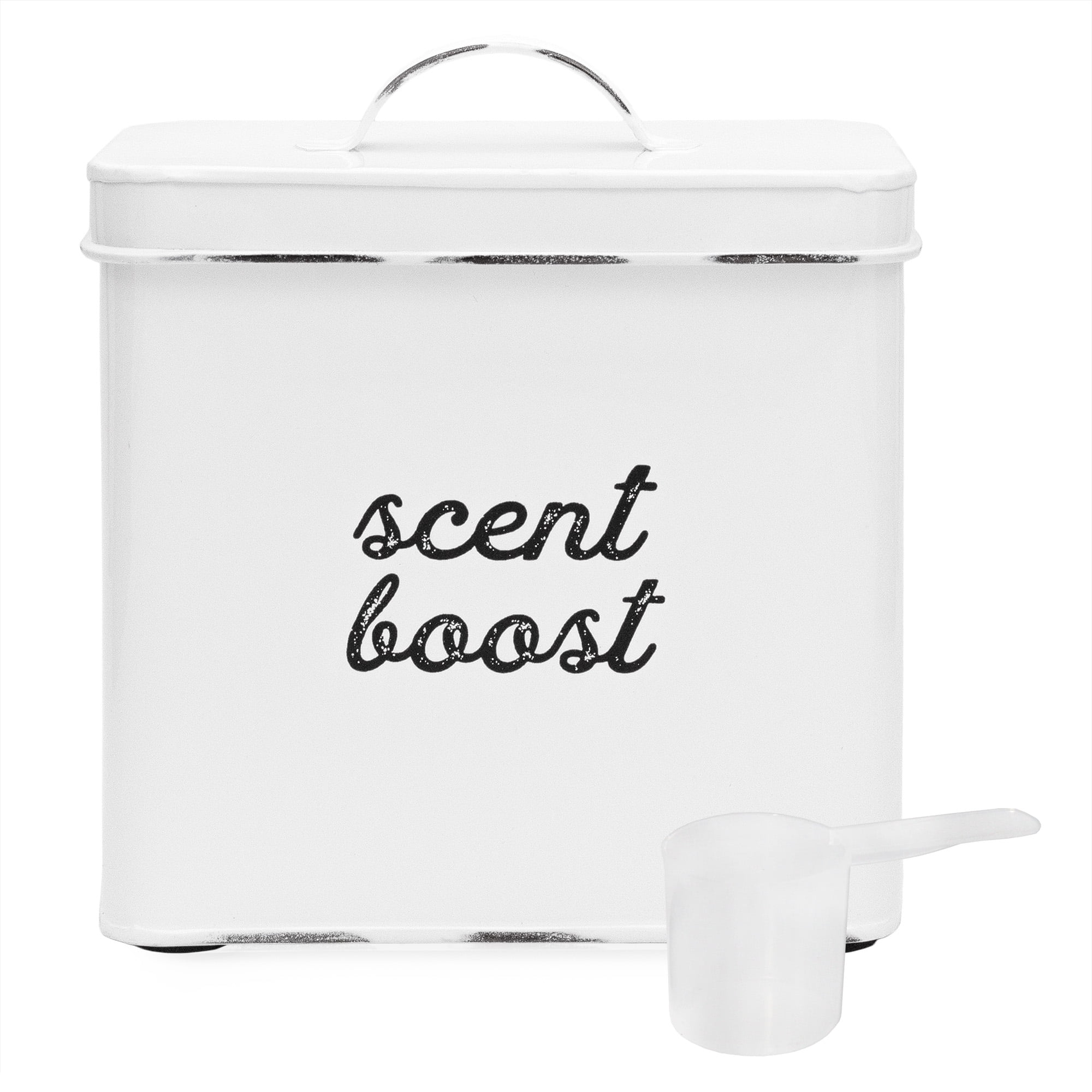 AuldHome Farmhouse Style Laundry Scent Booster Dispenser, Enamelware ...