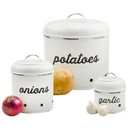 The Pioneer Woman Sweet Romance 8.5-inch Ceramic Potato Keeper with Lid ...
