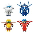 Auldey Toys - Super Wings Transform-a-Bots, Flip, Todd, Agent Chase ...