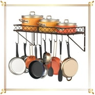 Calphalon 18" X 36" Hanging Pot Rack, Stainless Steel - Walmart.com