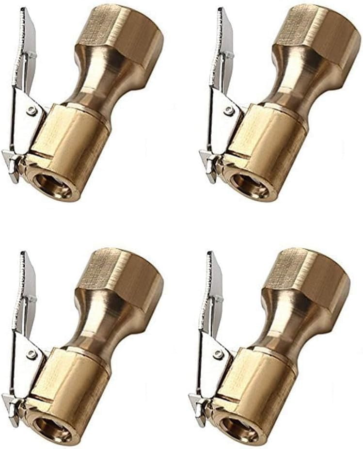 Auluft Heavy Duty Brass Air Chuck, Open Flow Straight Lock, Straight ...