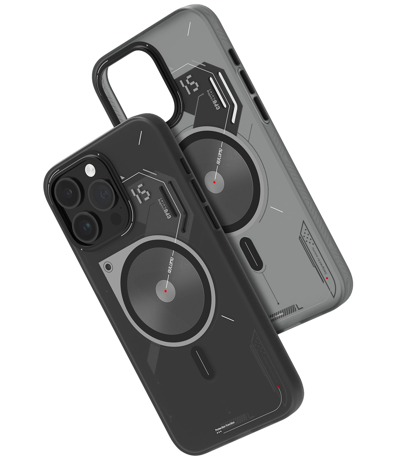 Aulumu A15 TPU for iPhone 15 Pro Max Magnetic Case - IMD Technology ...